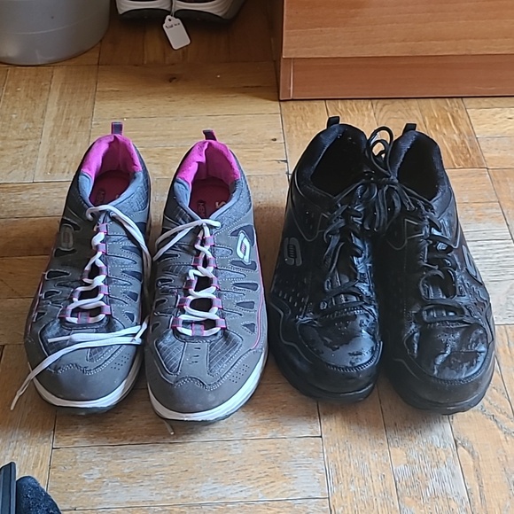 Skechers | Shoes | 2 Pairs Of Used Skechers Shape Ups Good Condition | Poshmark
